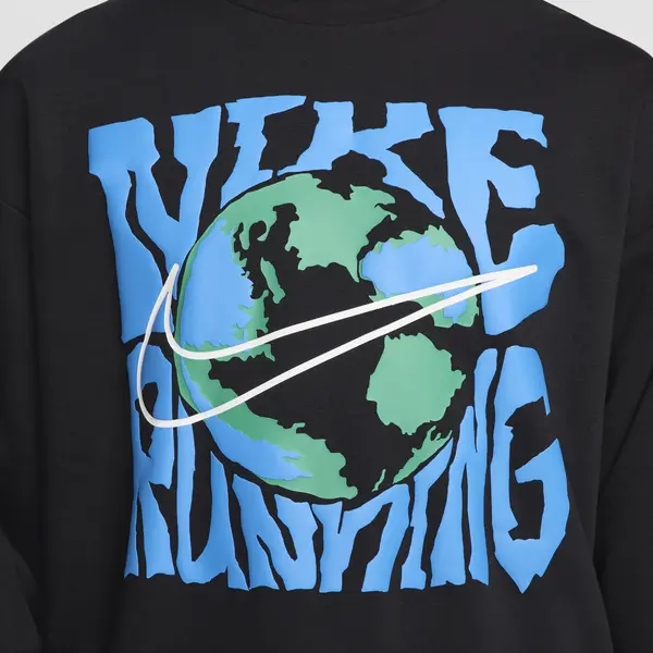 Nike Run Energy Dri-fit Fleece Running Crew