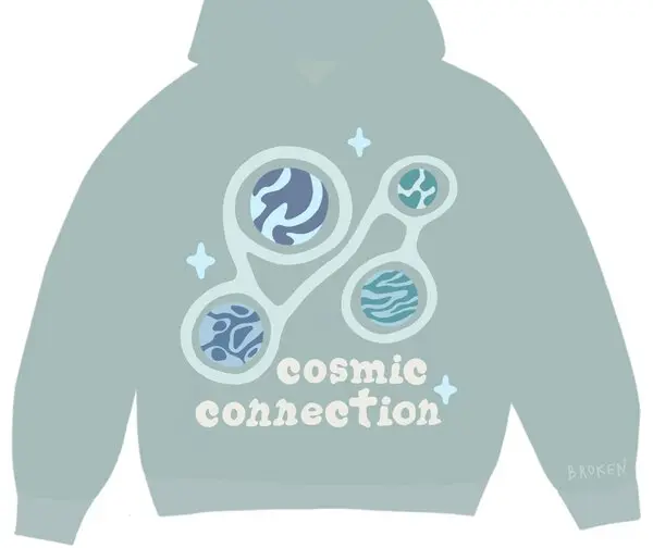 BROKEN PLANET Cosmic Connection Hoodie
