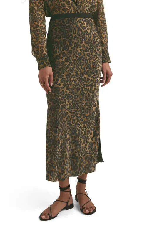 FAVORITE DAUGHTER The Josie Leopard Print Maxi Skirt