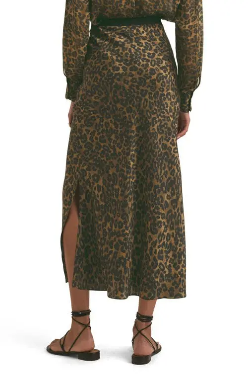 FAVORITE DAUGHTER The Josie Leopard Print Maxi Skirt