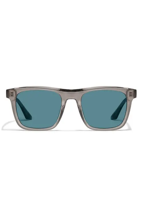 Quay Australia Flip Side Square Sunglasses - Grey/turquoise