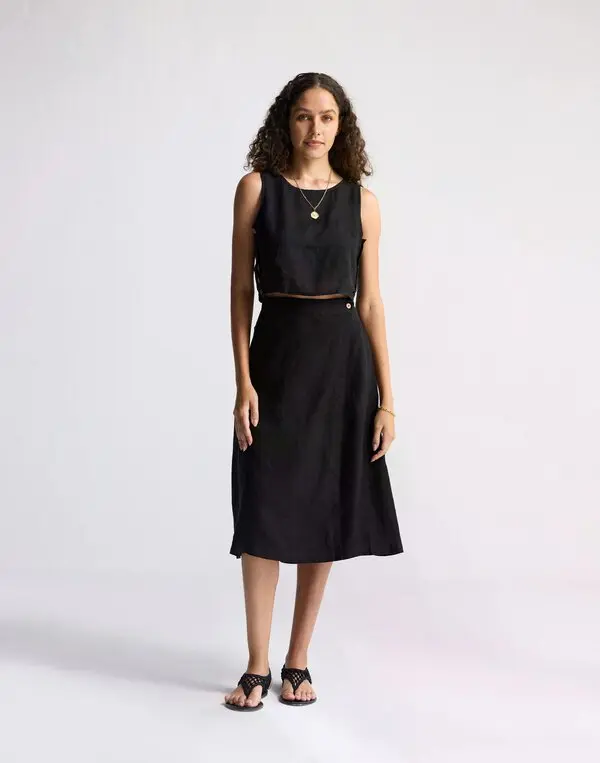 Madewell Reistor Boxy Crop Top