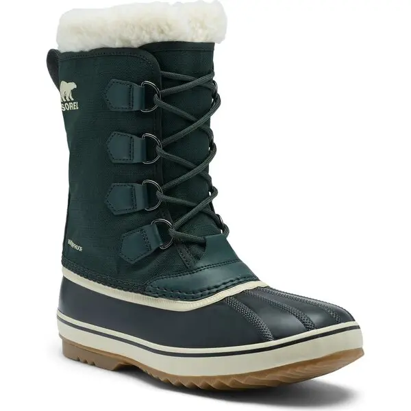 Sorel 1964 Pac™ Nylon Waterproof Boots - Deep Woods/black