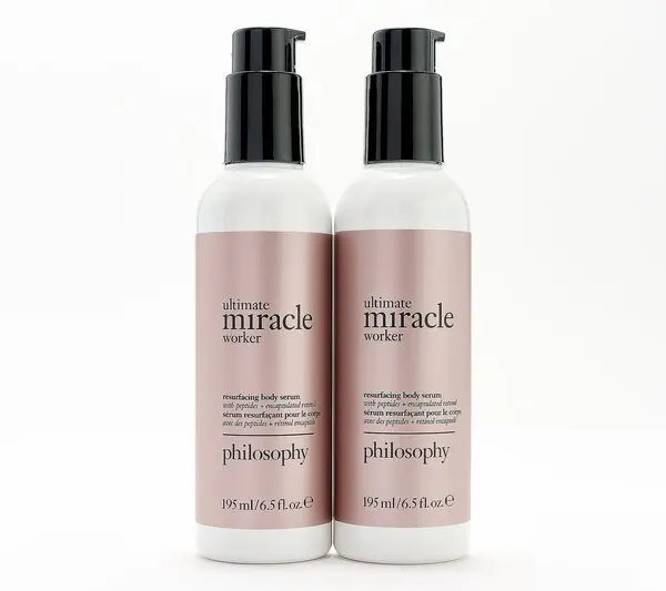 PHILOSOPHY Ultimate Miracle Worker Resurfacing Body Serum Duo - One-color