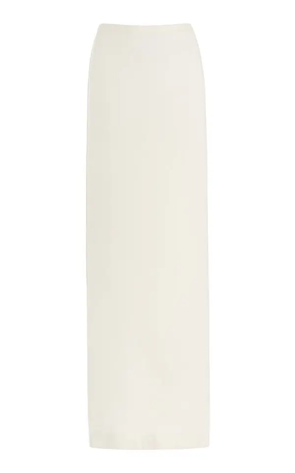 Eterne Emma Jersey Maxi Skirt - Neutral
