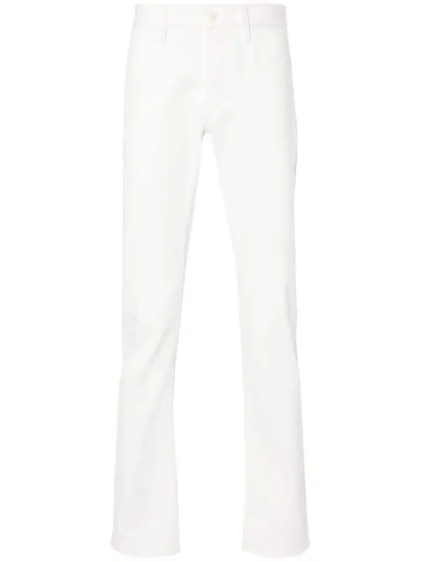 Gabriela Hearst Anthony Mid-rise Jeans - White