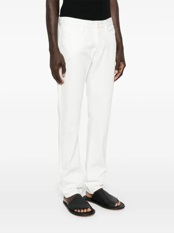 Gabriela Hearst Anthony Mid-rise Jeans - White
