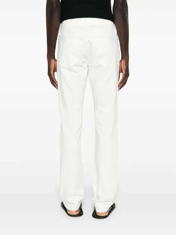 Gabriela Hearst Anthony Mid-rise Jeans - White