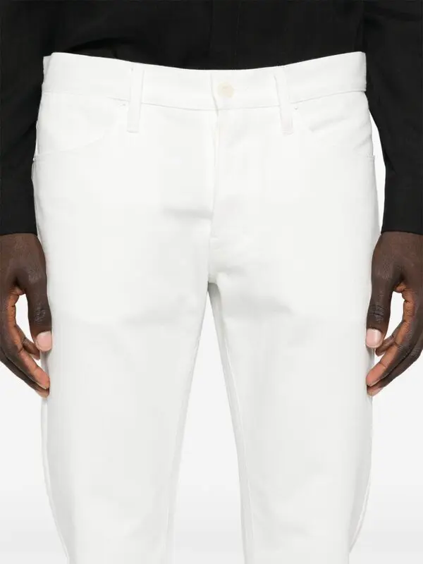 Gabriela Hearst Anthony Mid-rise Jeans - White