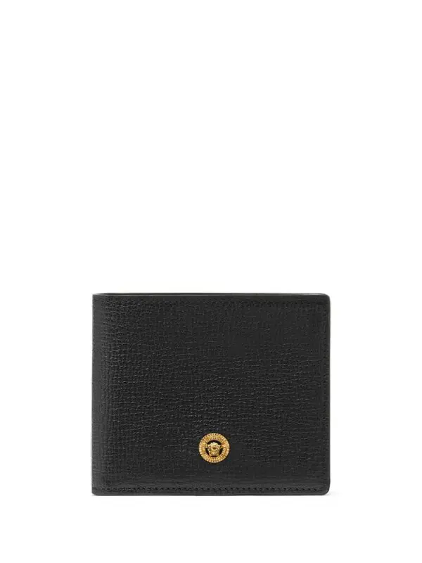 Versace Medusa Biggie Bi-fold Wallet - Black