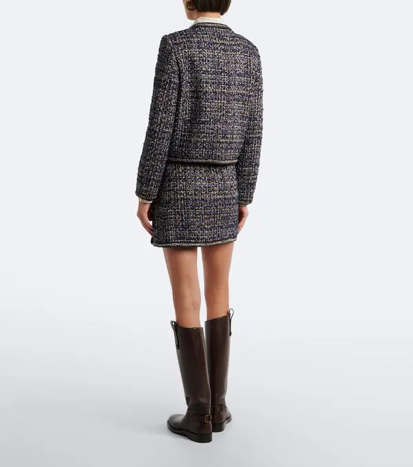 Etro Tweed Miniskirt