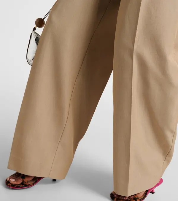Jacquemus Le Pantalon Ovalo Barrel-leg Trousers