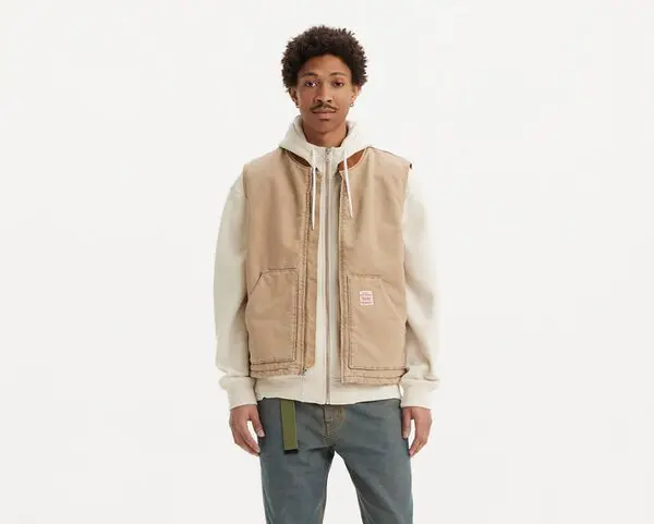 LEVI'S Sansome Vest - Tiger's Eye
