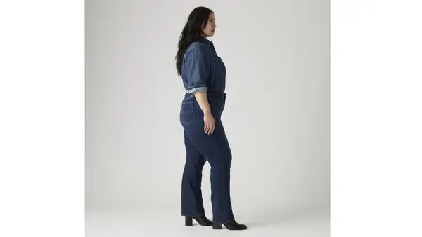 LEVI'S 724 High-rise Slim Straight Jeans - Chelsea Carbon Glow