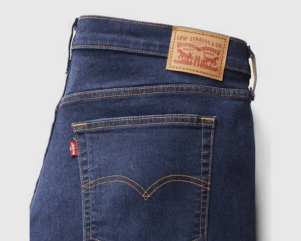 LEVI'S 724 High-rise Slim Straight Jeans - Chelsea Carbon Glow