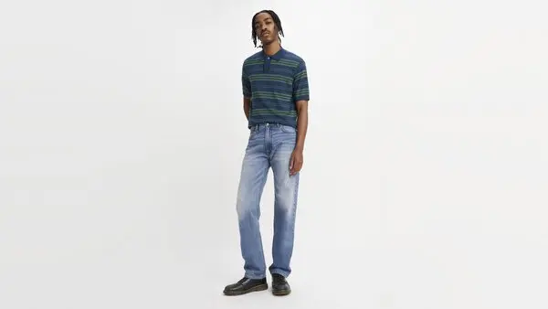LEVI'S 555 Relaxed Straight Jeans - Indigo Champion