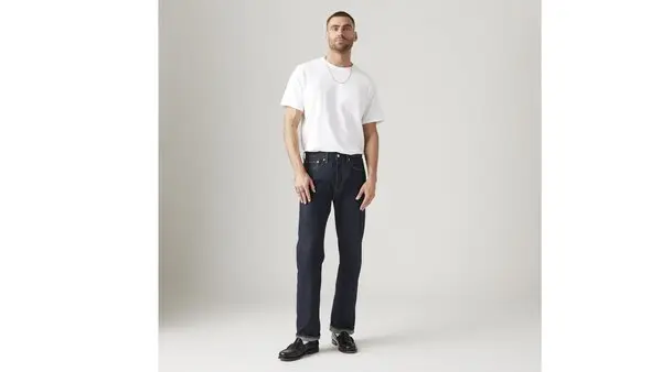 LEVI'S 505 Regular Fit Selvedge Jeans