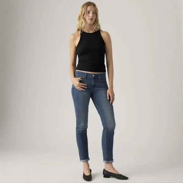 LEVI'S Boyfriend Mid Rise Jeans - Working Late
