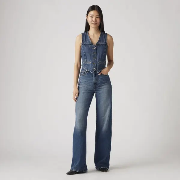 LEVI'S Ribcage Wide-leg Jeans