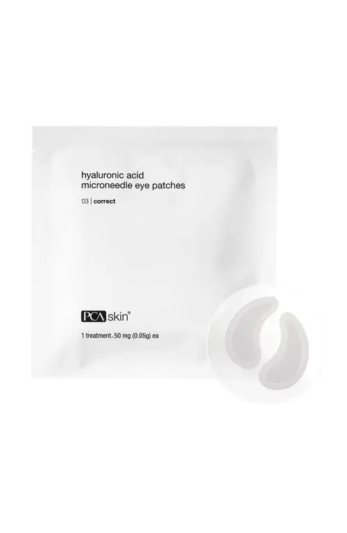 CAY SKIN Hyaluronic Acid Microneedle Eye Patches - White