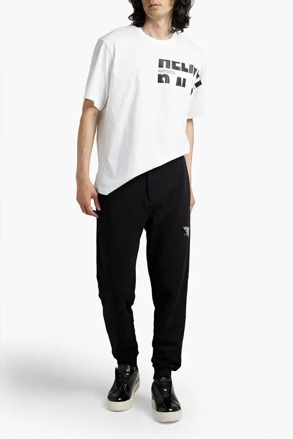 Helmut Lang Printed Cottonjersey Tshirt
