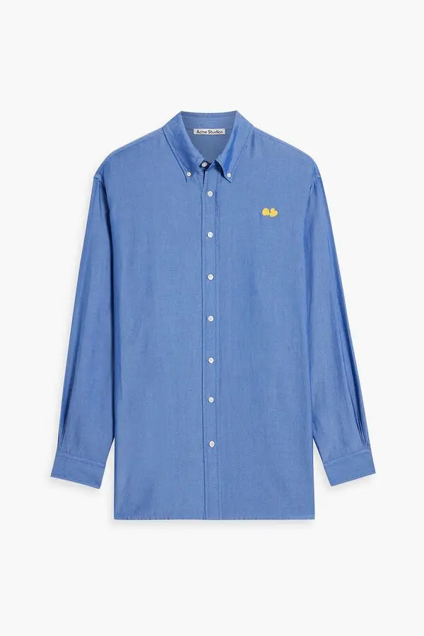 Acne Studios Embroidered Lyocell Shirt