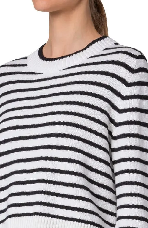 Akris Striped Cotton Sweater