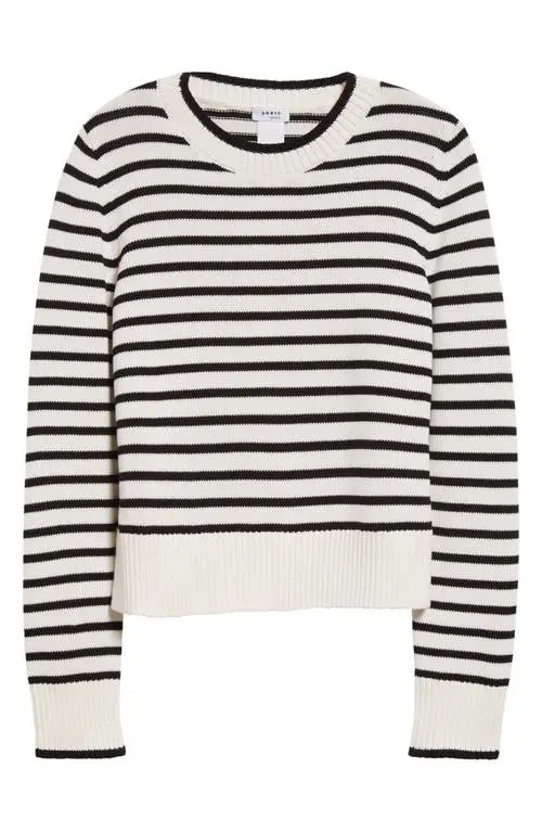 Akris Striped Cotton Sweater