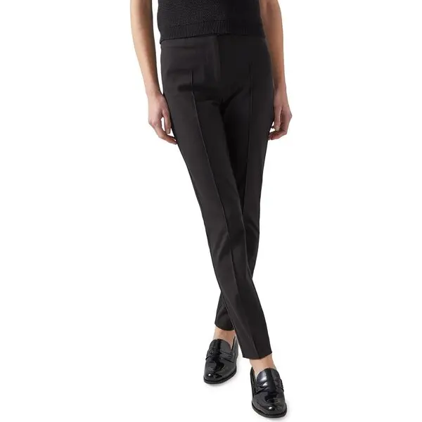 LK BENNETT Esen Cotton Blend Stretch Twill Pants