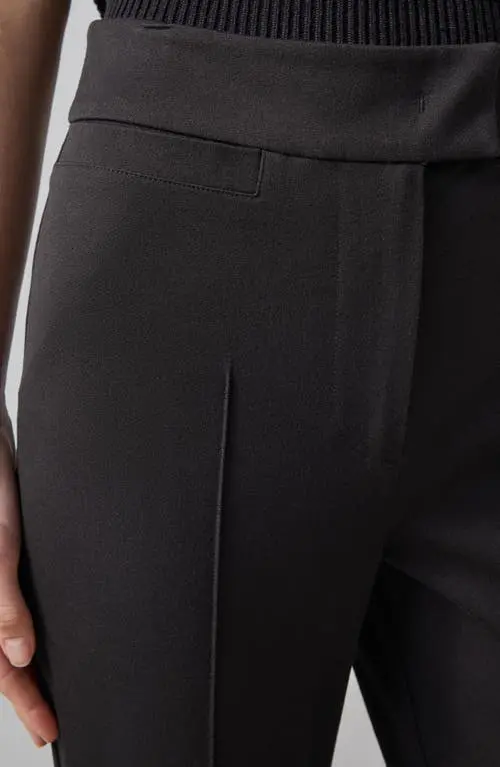 LK BENNETT Esen Cotton Blend Stretch Twill Pants