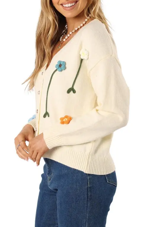 PETAL & PUP Reign Embellished Cardigan