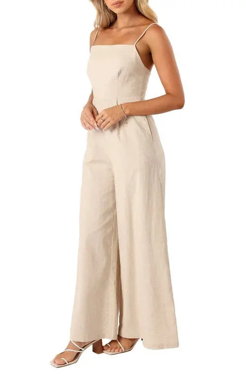 PETAL & PUP Lila Cotton & Linen Jumpsuit