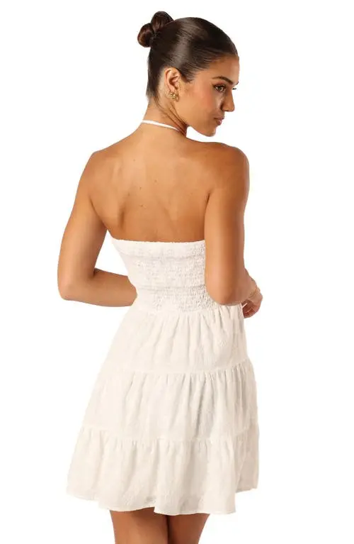 PETAL & PUP Rilie Floral Embroidered Mini Dress