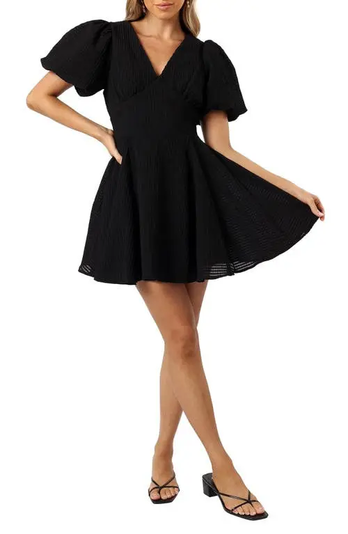 PETAL & PUP Puff Sleeve Mini Dress