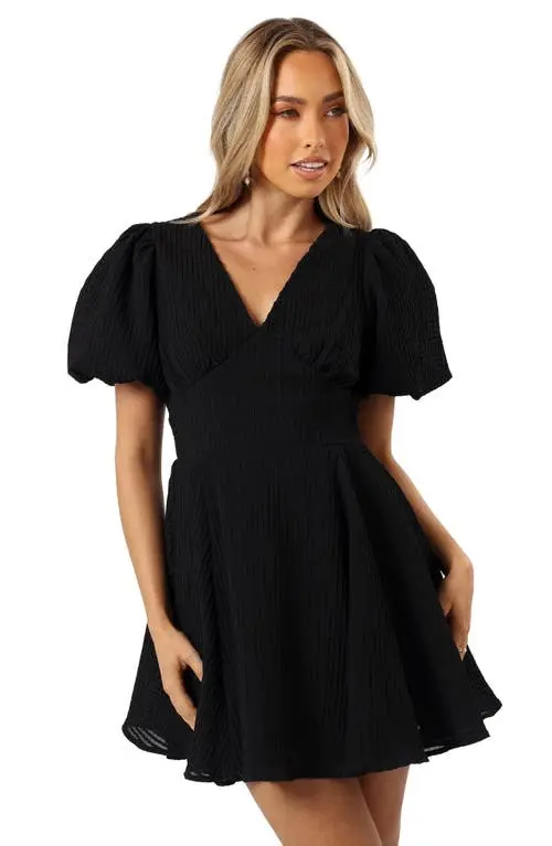 PETAL & PUP Puff Sleeve Mini Dress
