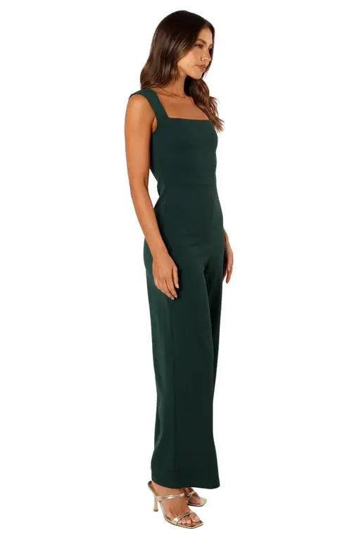PETAL & PUP Iris Square Neck Jumpsuit