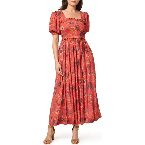 knee length dresses for ladies Scotch & Soda Gingham Midi Dress | Dresses | Treasure Box main image 0