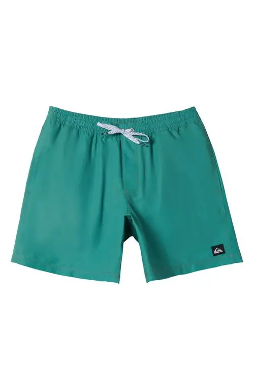 Quiksilver Everyday Solid Volley Swim Trunks - Frosty Spruce
