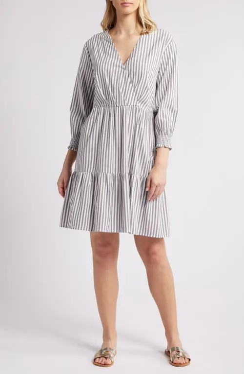 BEACHLUNCHLOUNGE Azalea Stripe Tiered Dress