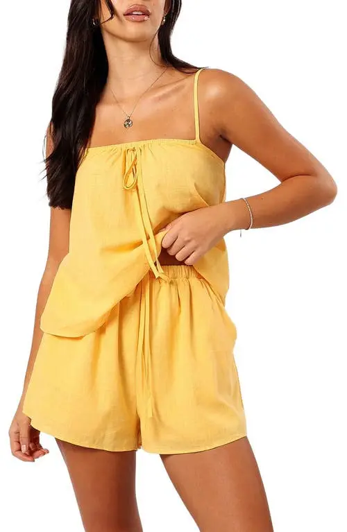 PETAL & PUP Robinson Camisole & Shorts Set - Marigold