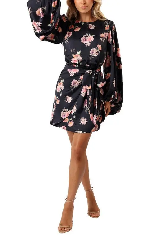 PETAL & PUP Emillia Floral Print Minidress