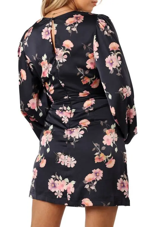 PETAL & PUP Emillia Floral Print Minidress