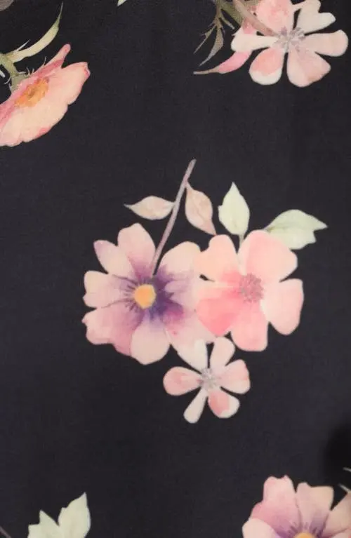PETAL & PUP Emillia Floral Print Minidress