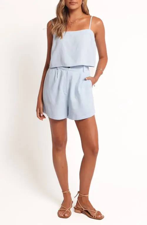 PETAL & PUP Ryan Linen Camisole & Shorts Set
