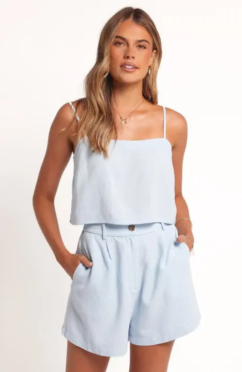PETAL & PUP Ryan Linen Camisole & Shorts Set