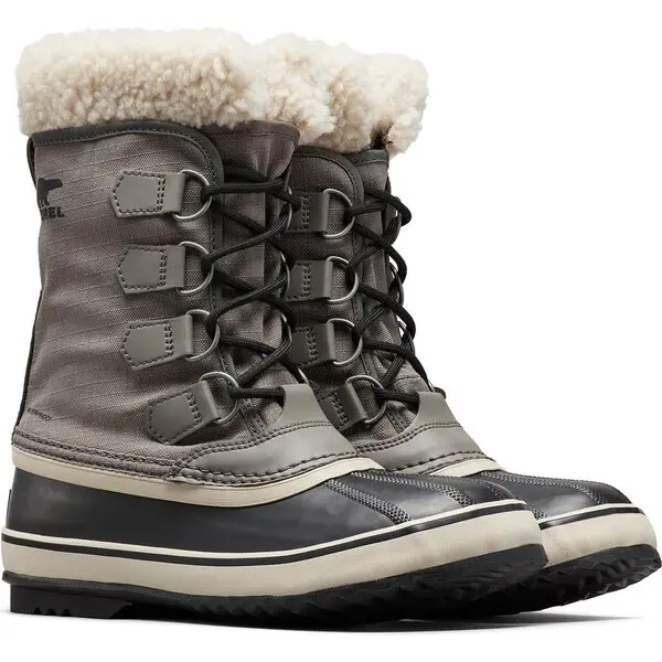 Sorel Winter Carnival Waterproof Boots - Quarry/ Black