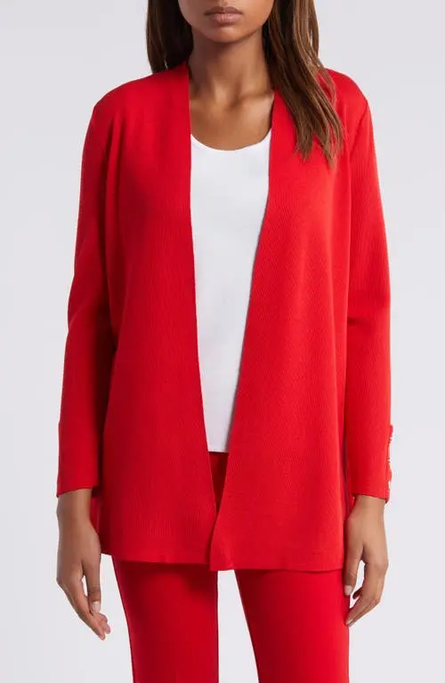 Anne Klein Kissing Front Cardigan