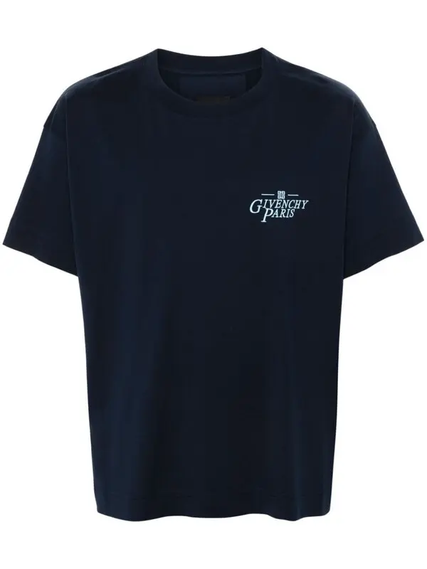 Givenchy Logo-embroidered Cotton T-shirt