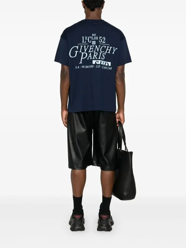 Givenchy Logo-embroidered Cotton T-shirt