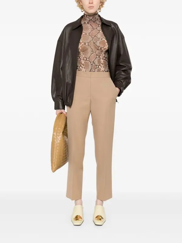 JIL SANDER Cropped Tapered Trousers